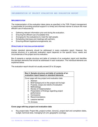 Project evaluation | PDF