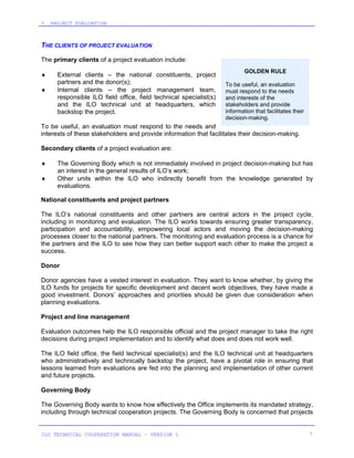 Project evaluation | PDF