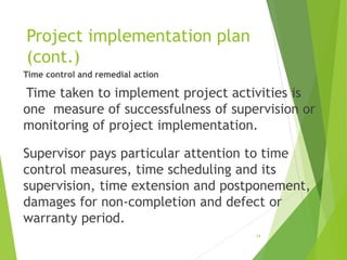 Project execution and implementation | PPTX