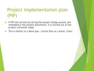 Project execution and implementation | PPTX