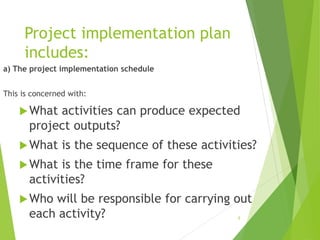 Project execution and implementation | PPTX
