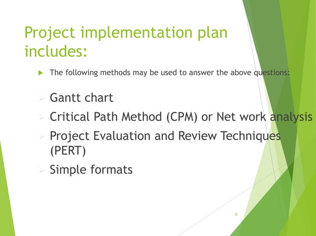Project execution and implementation | PPTX