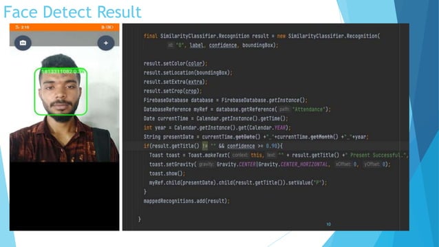Face Attendence System For Automation Attendance System | PPT