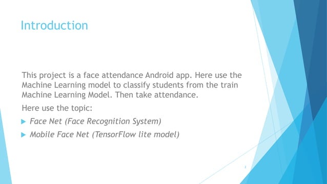 Face Attendence System For Automation Attendance System | PPT