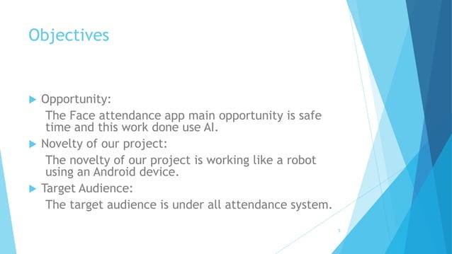 Face Attendence System For Automation Attendance System | PPT