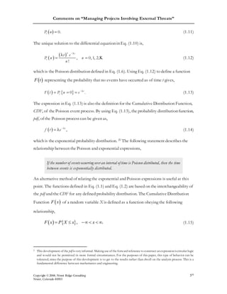 Managing Projects Involves External Threats | PDF