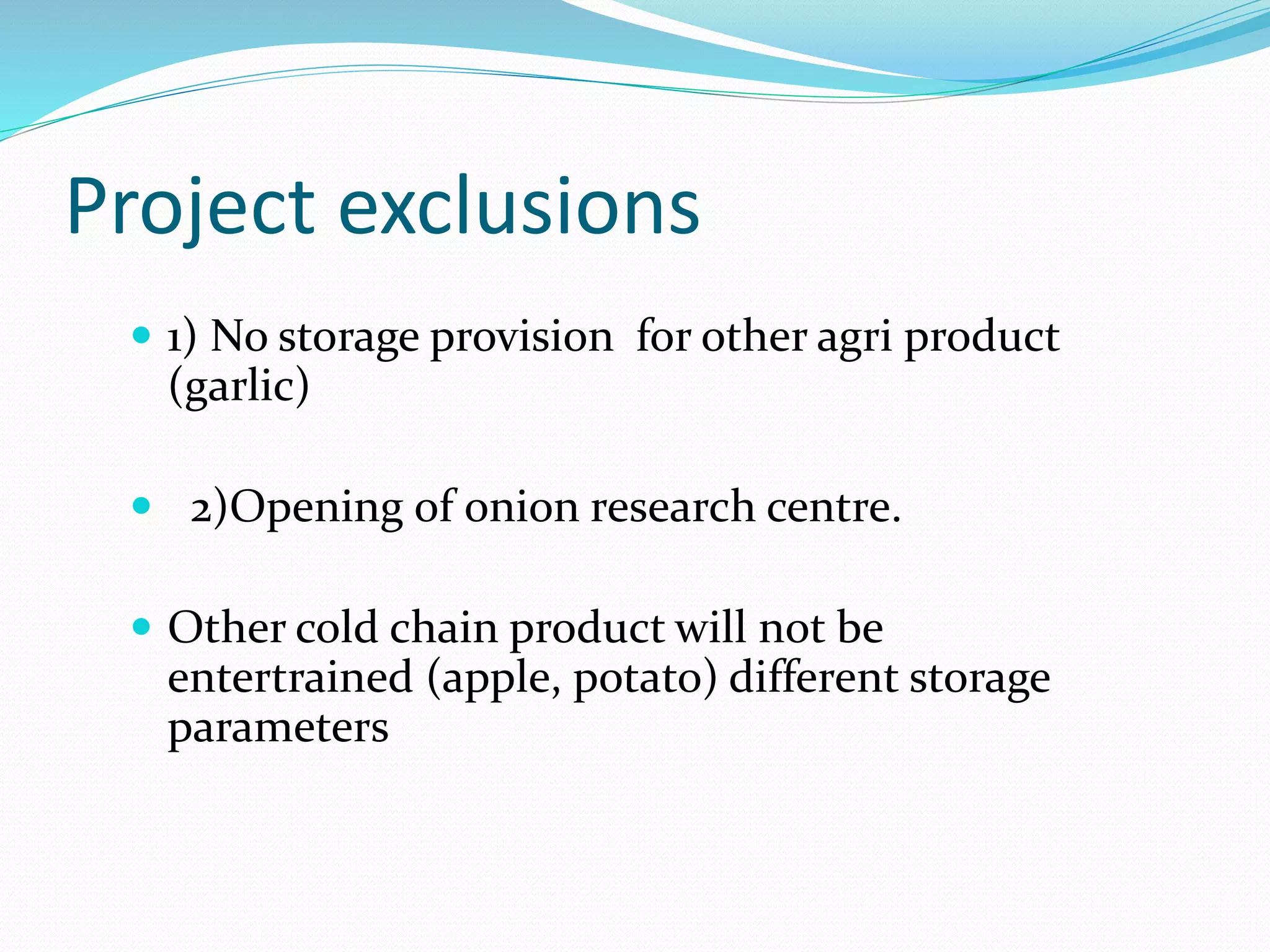 Onion Warehouse Management | PPTX