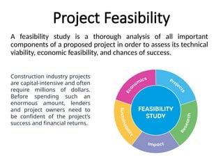 Project Feasibility in Construction Management | PPTX