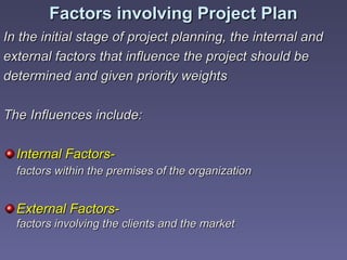 Project Feasibility [DECEMBER 2006] | PPT