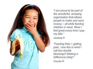ACN Project Feeding Kids | PDF