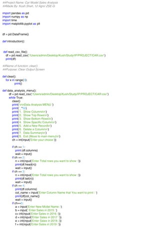 Informatics Practices/ Information Practices Project (IP Project Class ...
