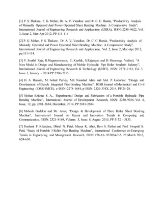 project roller bender | DOCX