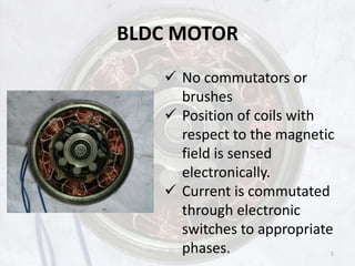 Three phase BLDC motor | PPTX
