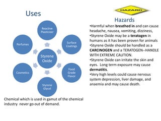 Styrene Oxide : A Brief Reiew | PPTX