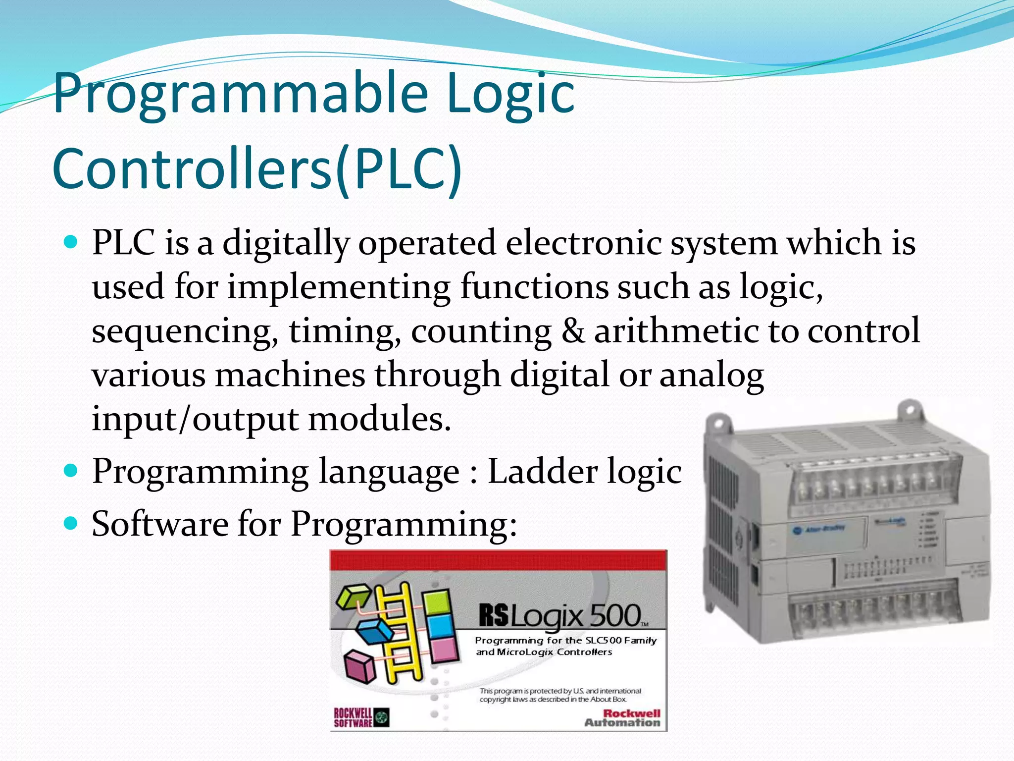 PLC Based Paint Mixing Machine | PPTX