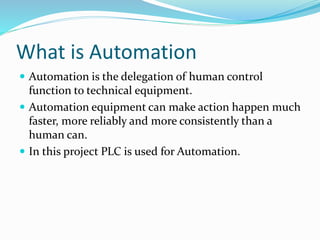 PLC Based Paint Mixing Machine | PPTX