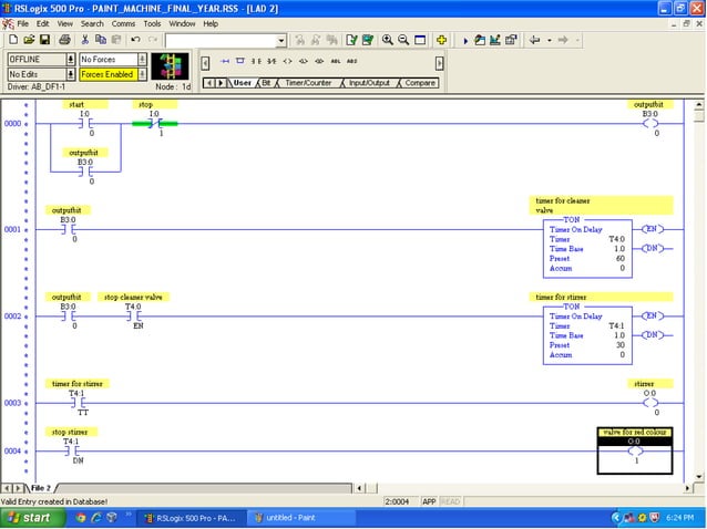 PLC Based Paint Mixing Machine | PPTX | Technology & Computing