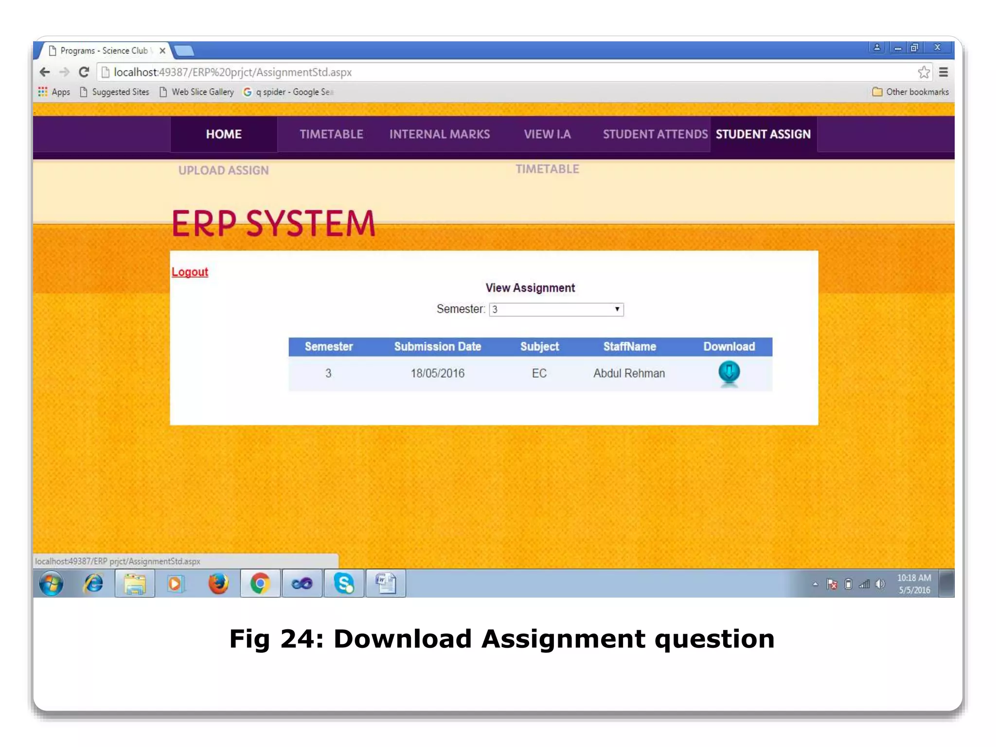 The ERP System - for an Institution | PPTX
