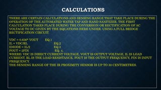 Sensor tap project | PPTX