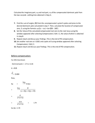 Project final control | DOCX