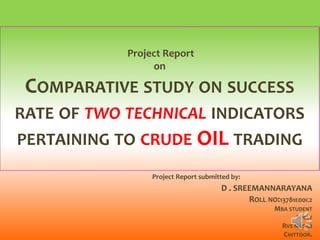mba finance Project final ppt | PPTX