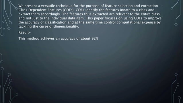 HANDWRITTEN DIGIT RECOGNITION USING k-NN CLASSIFIER | PPT