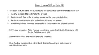 Project finance | PPTX