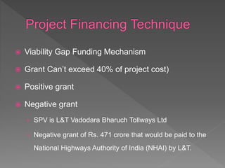 Project finance | PPTX