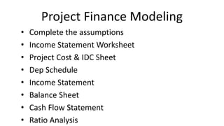 Project Finance types and explanations.pptx | Free Download