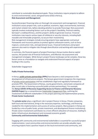 Financely Group Inc | Project Finance in Kenya.pdf