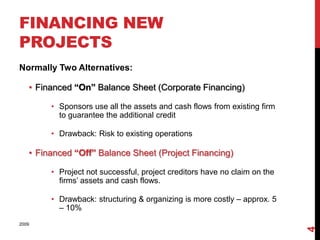 Project Finance Session 01 | PPTX