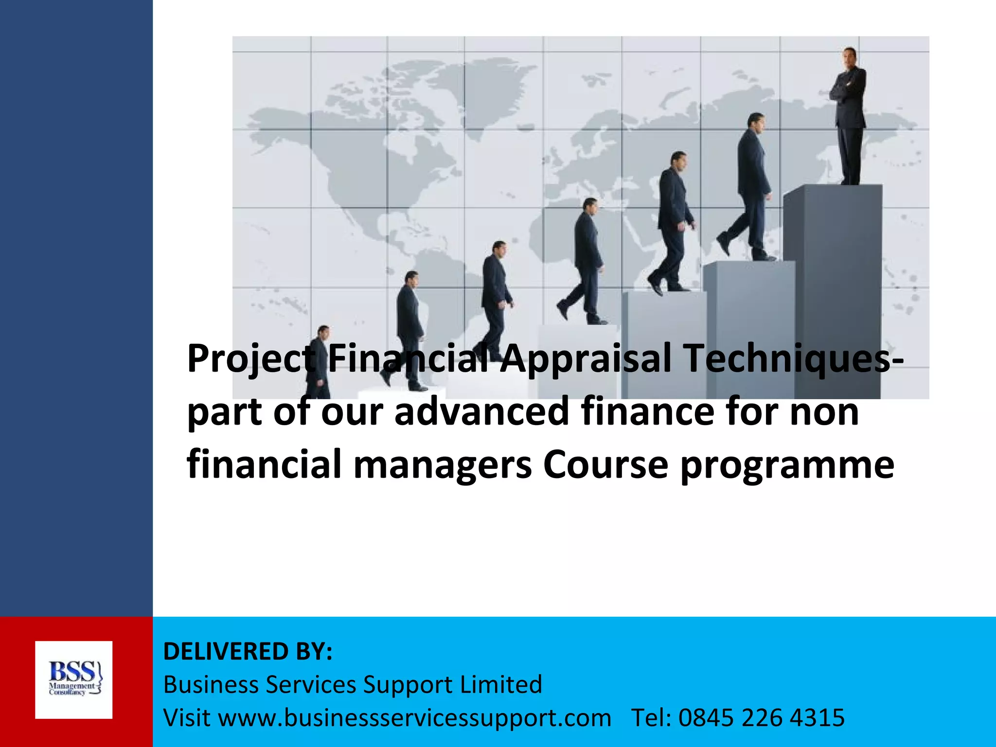 Project financial appraisal techniquesv | PPT