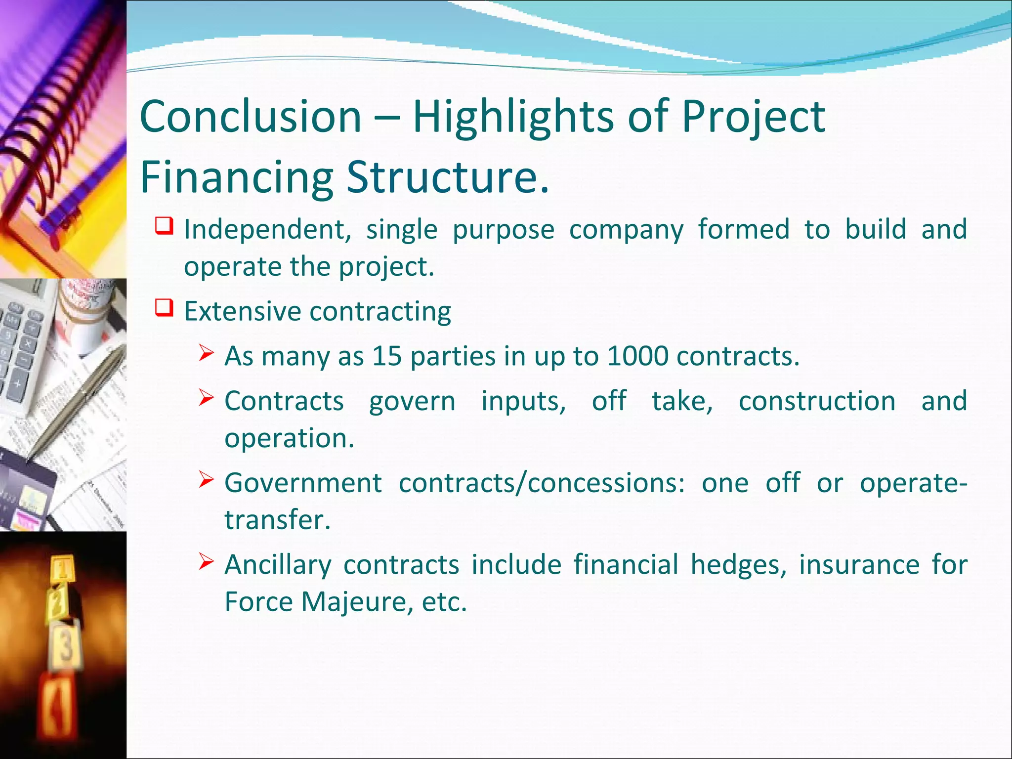 Project Financing | PPT