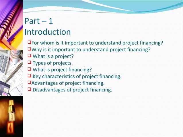 Project Financing | PPT