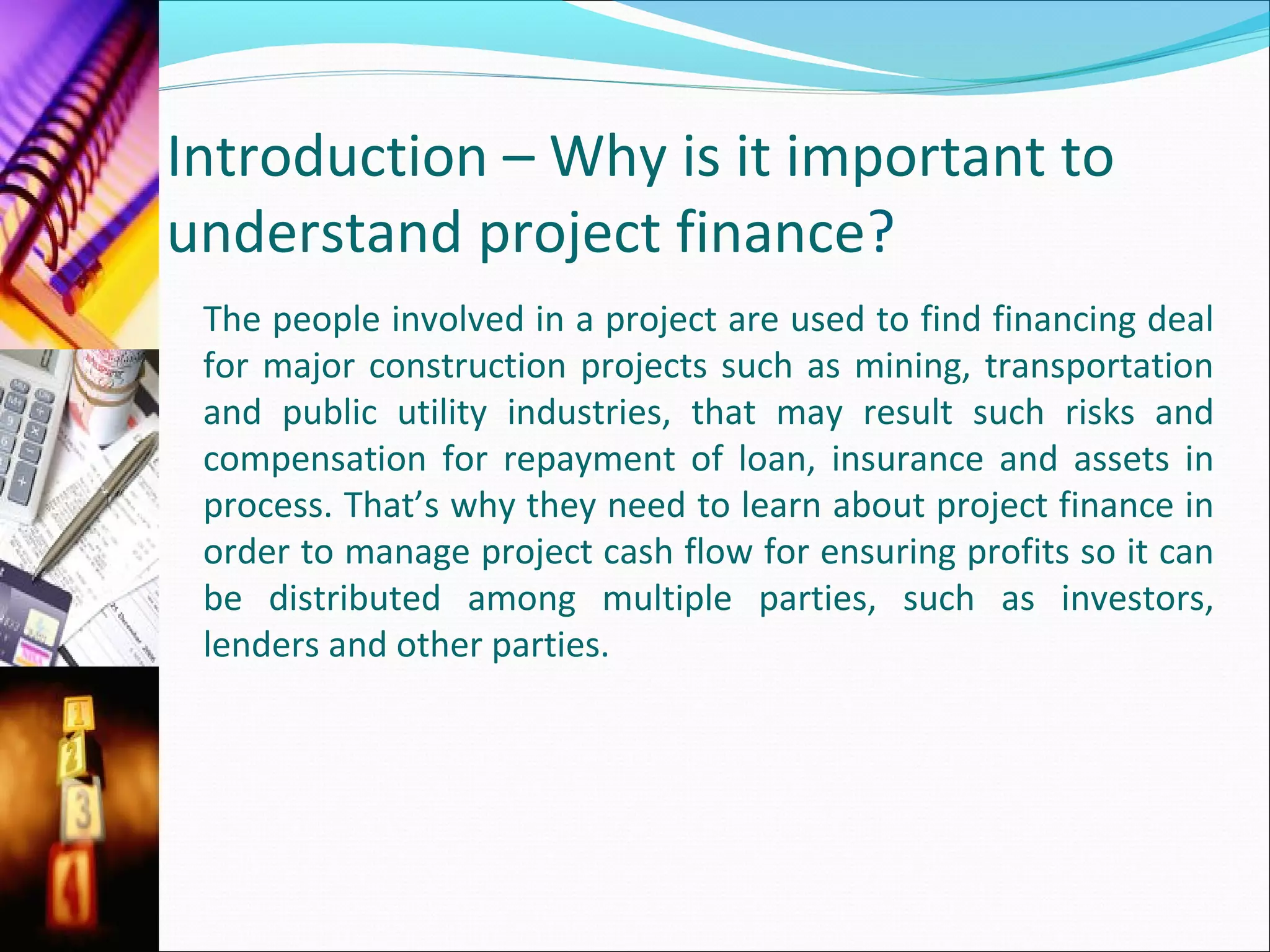 Project financing | PPT