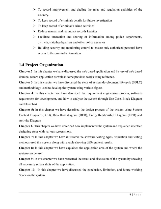 Criminal Record Management System in the Perspective of Somalia | PDF | Computer Software and ...