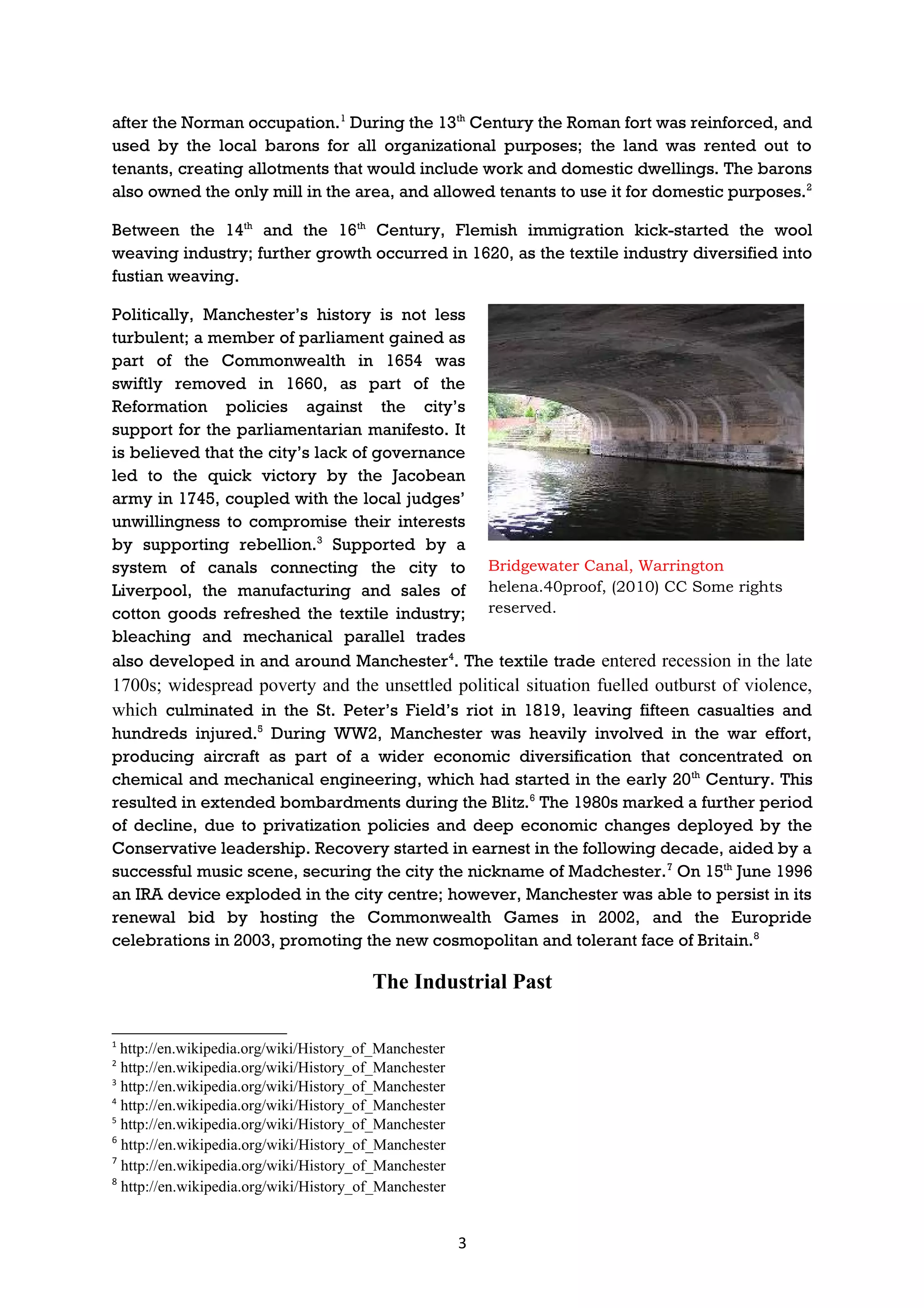 Manchester Project | DOC