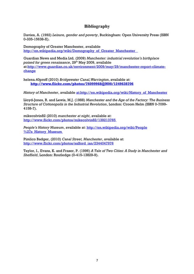 Manchester Project | PDF