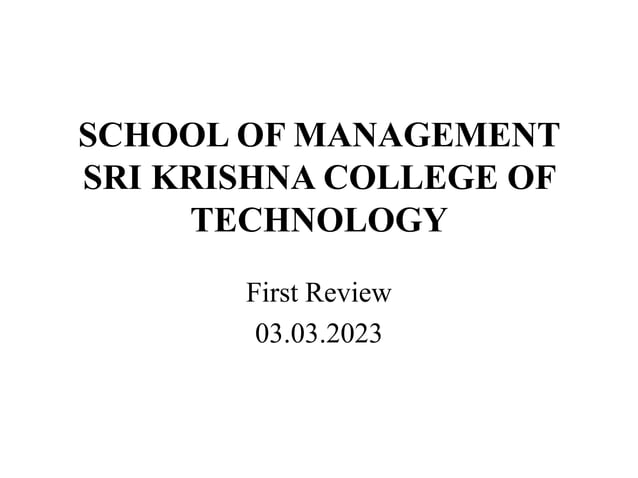 project first review.ppt