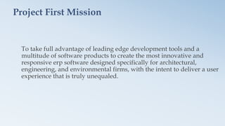 Project first software slide deck | PPT