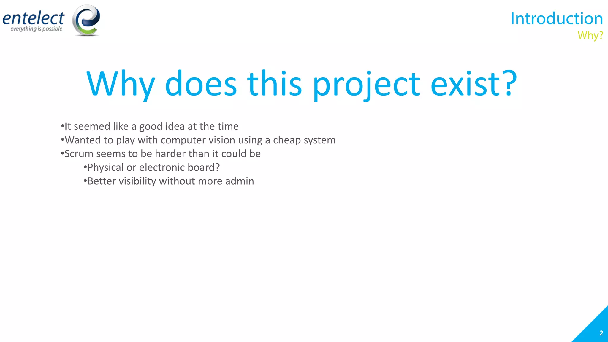Project flux - Agile experiments | PPT