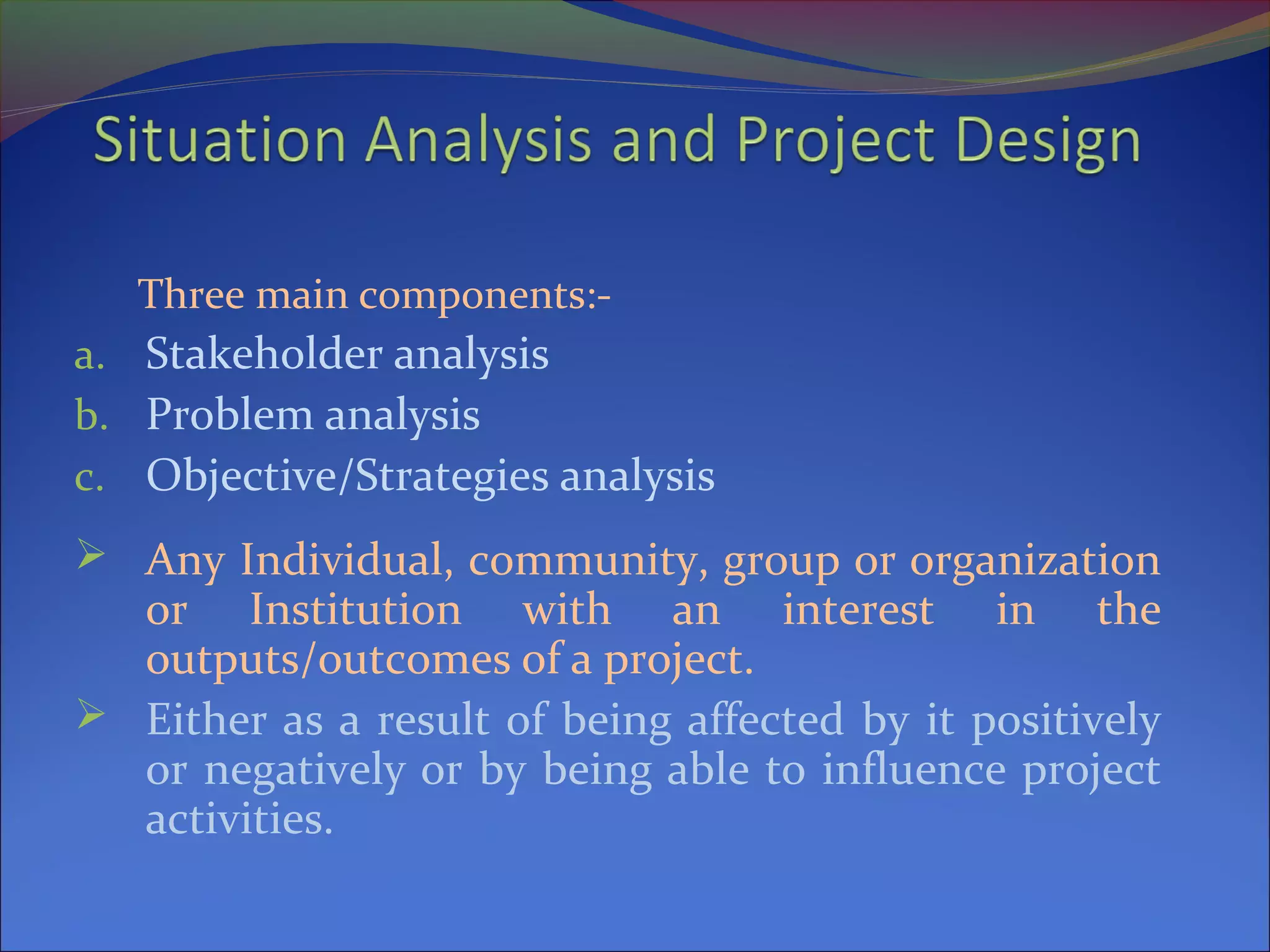Project Formulation Step by Step | PPT