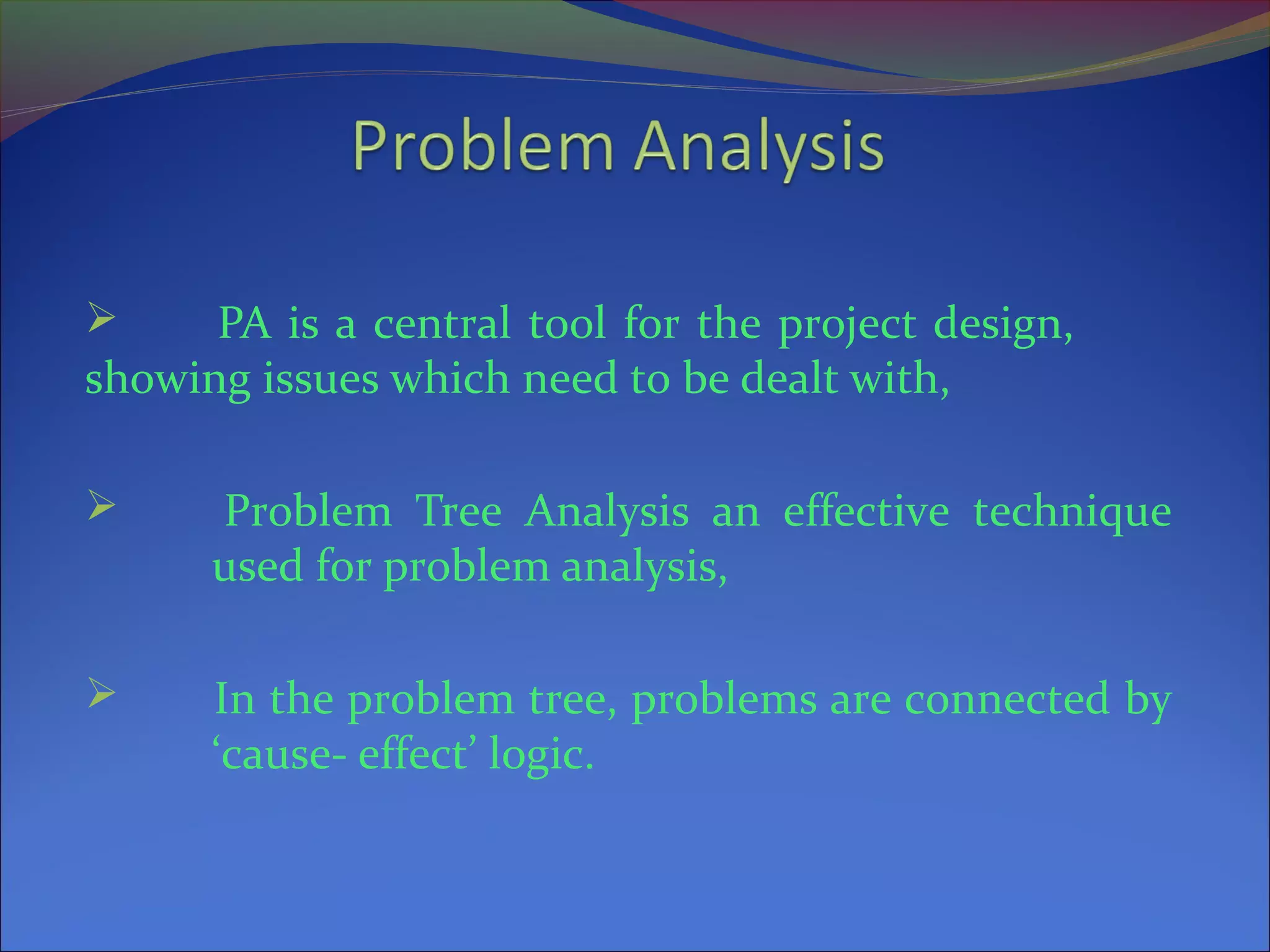 Project Formulation Step by Step | PPT