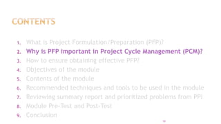 Project Management - Project formulation | PPT