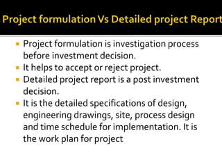 Project formulation (1) | PPTX