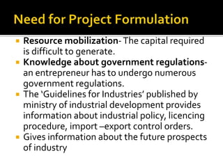 Project formulation (1) | PPTX