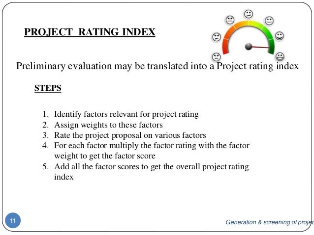 Project formulation and appraisal
