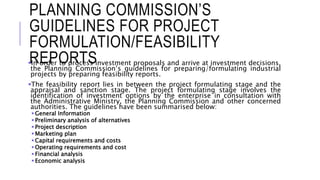 Project formulation and appraisal | PPTX