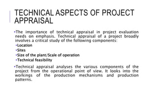 Project formulation and appraisal | PPTX