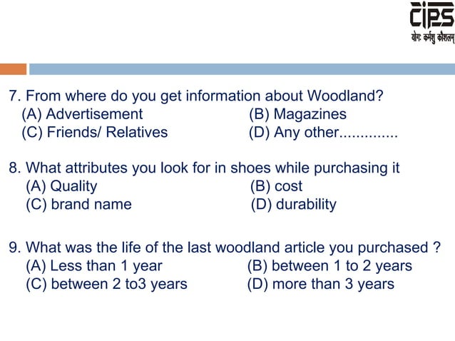 woodland research framework | PPT